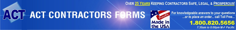 Back Charge Notice to Subcontractors